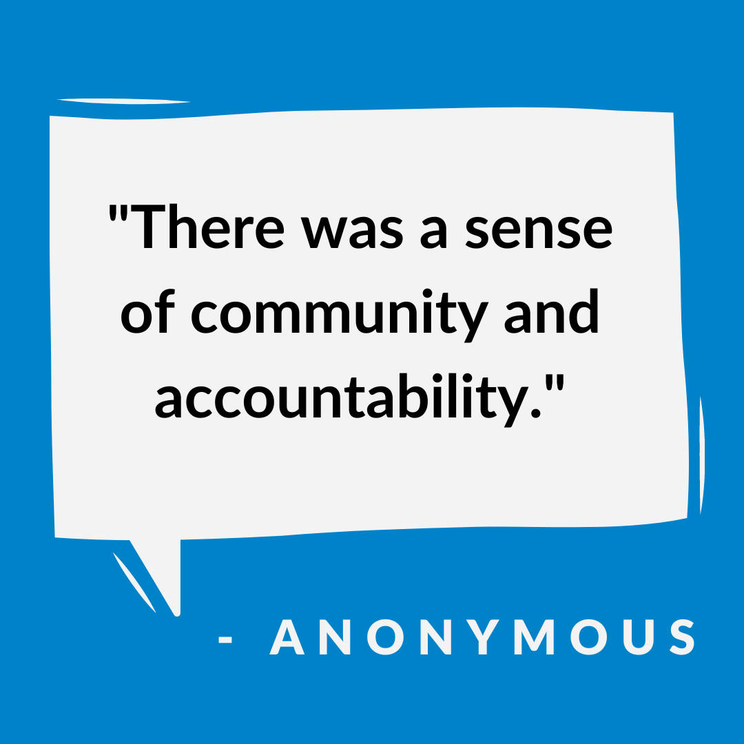 "There was a sense of community and accountability." – Eat Smart, Move ...